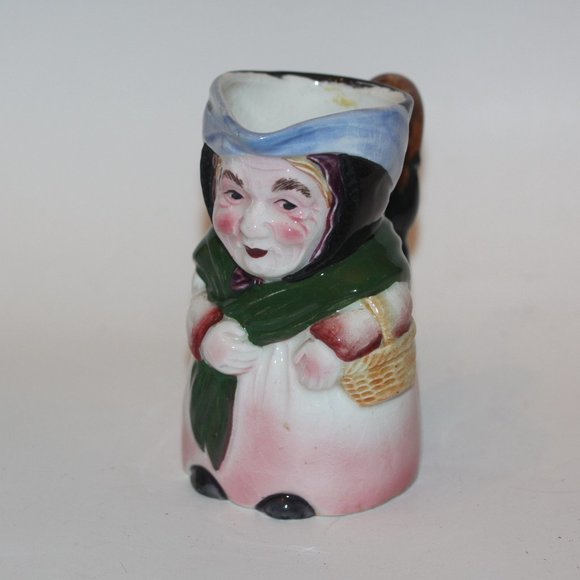 Accents | Occupied Japan Old Woman Toby Mug Pitcher 5 Vintage | Poshmark